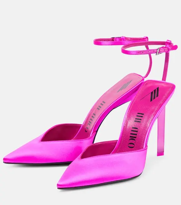 Attico Perine 105 Satin Pumps