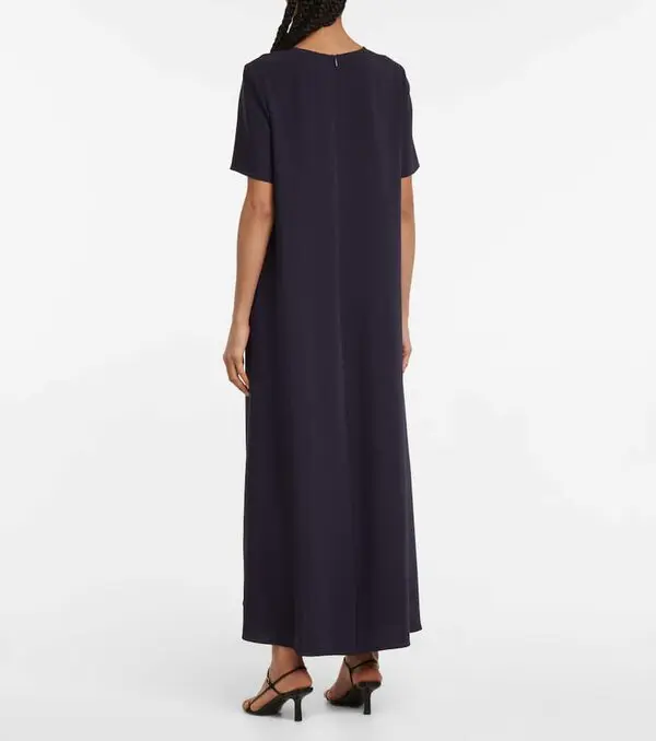 THE ROW Robi T-shirt Maxi Dress - Blue