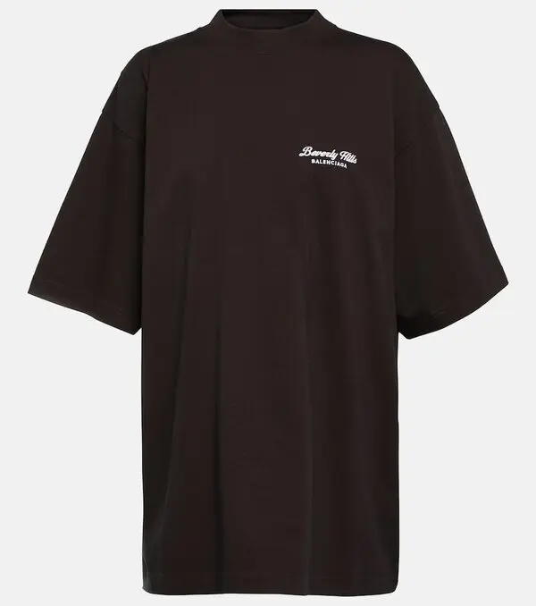 Balenciaga Printed Cotton T-shirt