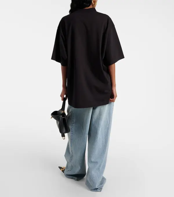 Balenciaga Printed Cotton T-shirt