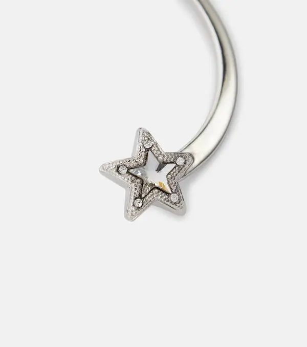 JIMMY CHOO Crystal-embellished Single Ear Cuff