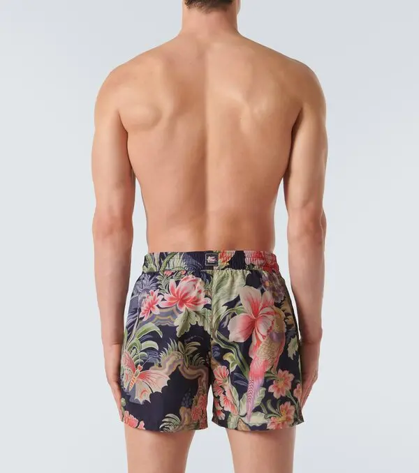 Etro Printed Swim Trunks