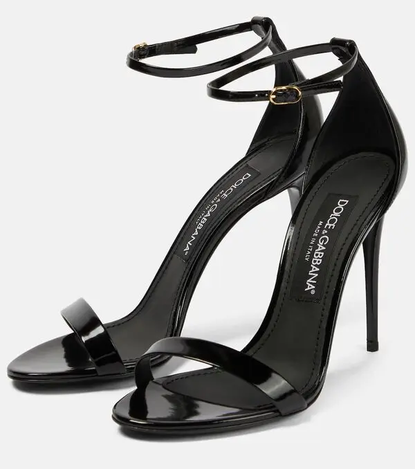 Dolce & Gabbana Patent Leather Sandals