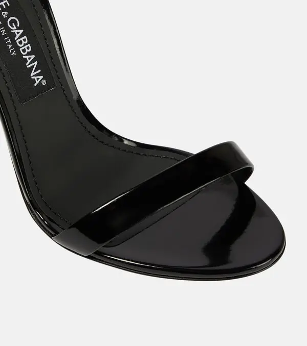 Dolce & Gabbana Patent Leather Sandals
