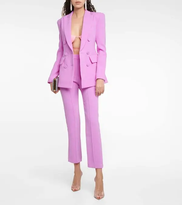 Alex Perry Dallin High-rise Cropped Pants