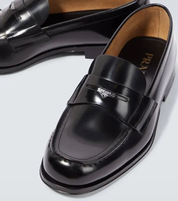 Prada Leather Loafers
