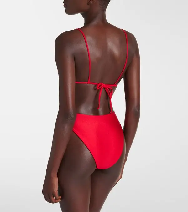 Jade Swim Incline High-rise Bikini Bottoms