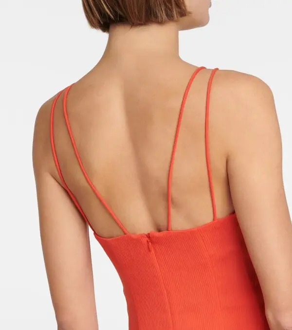 Staud Gianna Halter Maxi Dress