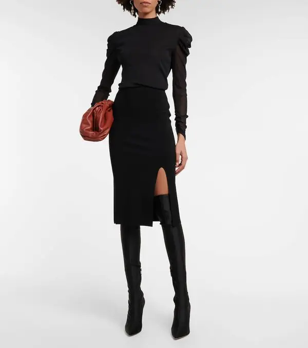 Diane Von Furstenberg Midi Skirt With Slit