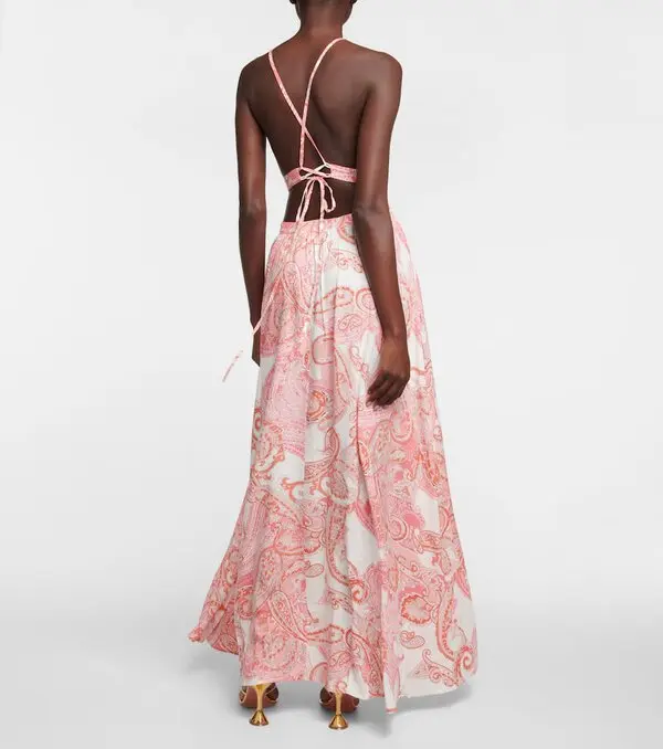 Melissa Odabash Arabella Printed Maxi Dress
