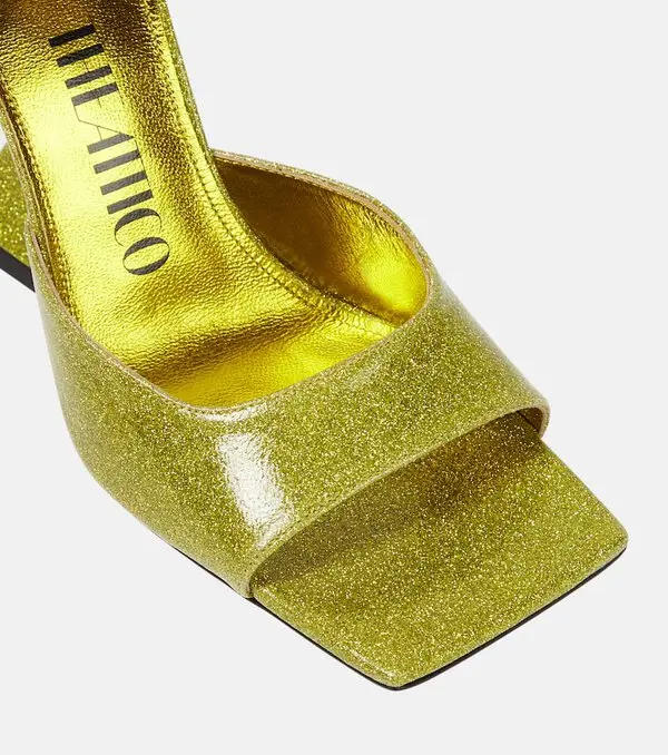 Attico Cheope Glitter Mules
