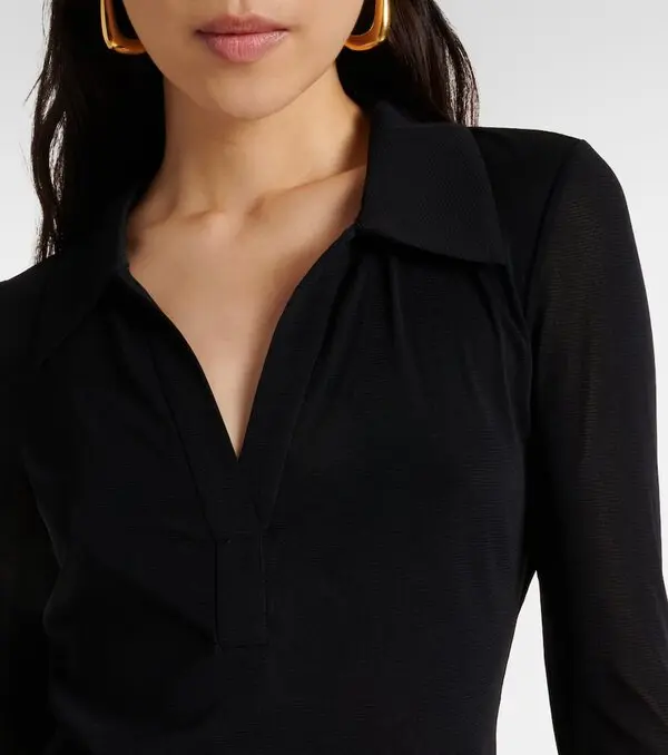 Diane Von Furstenberg Mackenzie Mesh Top