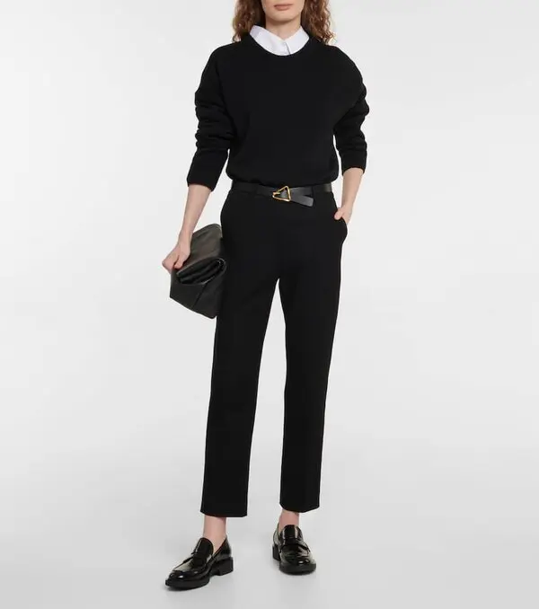 GIANVITO ROSSI Harris Leather Loafers