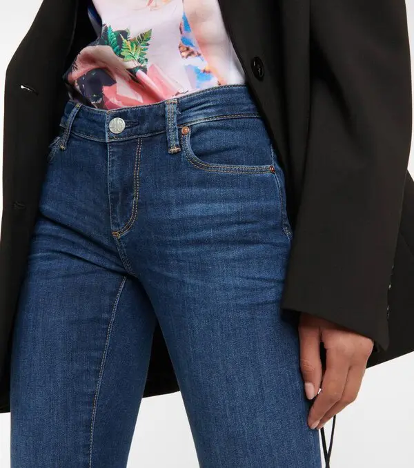 Ag Mid-rise Skinny Ankle Jeans