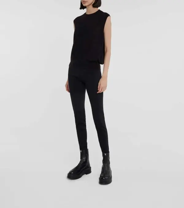 THE ROW Woolworth Mid-rise Leggings