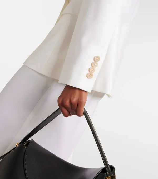 Max Mara Osanna Virgin Wool Gabardine Blazer