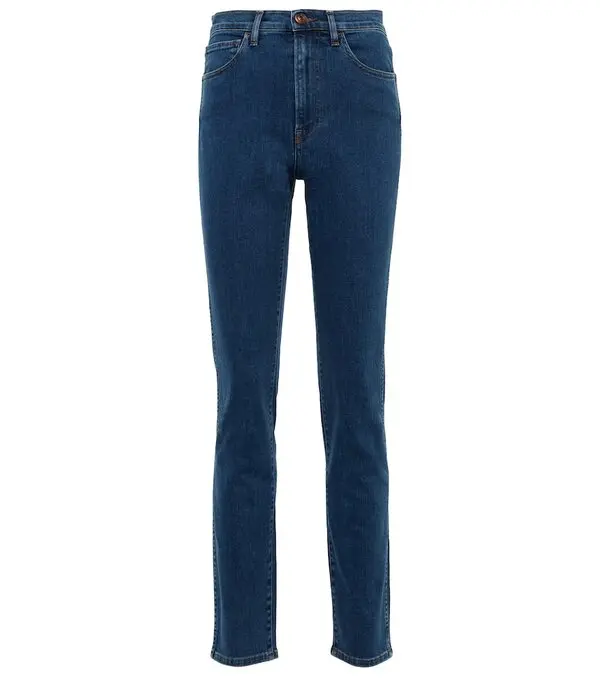 3x1 Straight Authentic Cropped Jeans