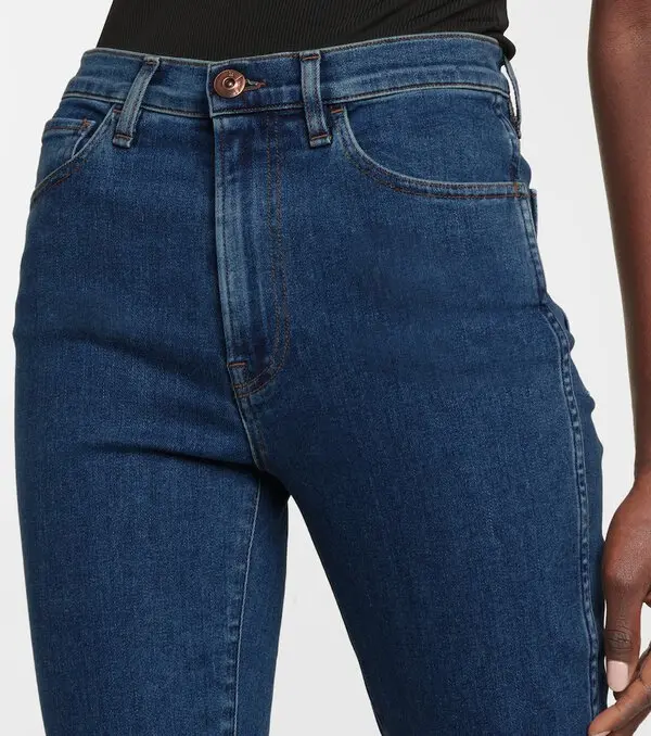 3x1 Straight Authentic Cropped Jeans