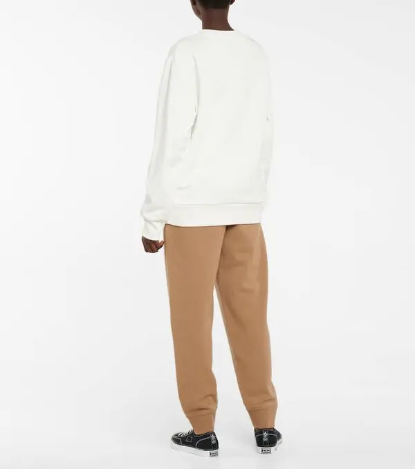 Moncler Cotton-blend Sweatshirt With Logo Detail