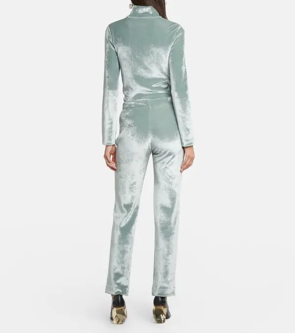 JIL SANDER Straight-leg Wool-blend Pants