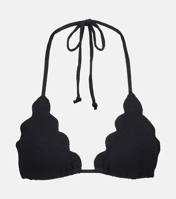 Marysia Broadway Bikini Top - Black