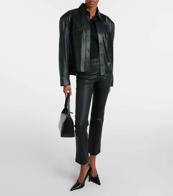 Stouls Jp Twenty Slim Leather Pants