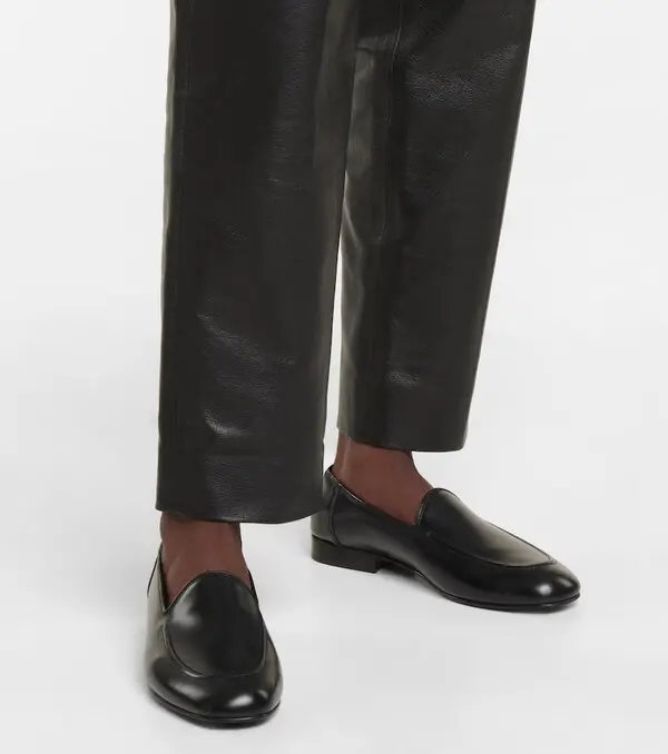 THE ROW Leather Loafers