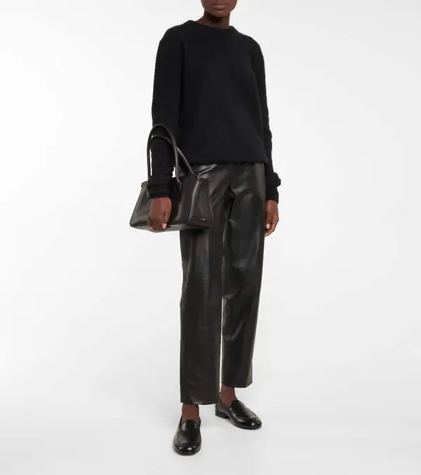 THE ROW Leather Loafers