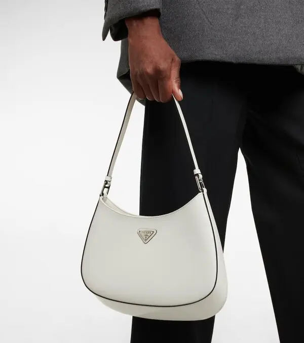 Prada Cleo Small Leather Shoulder Bag