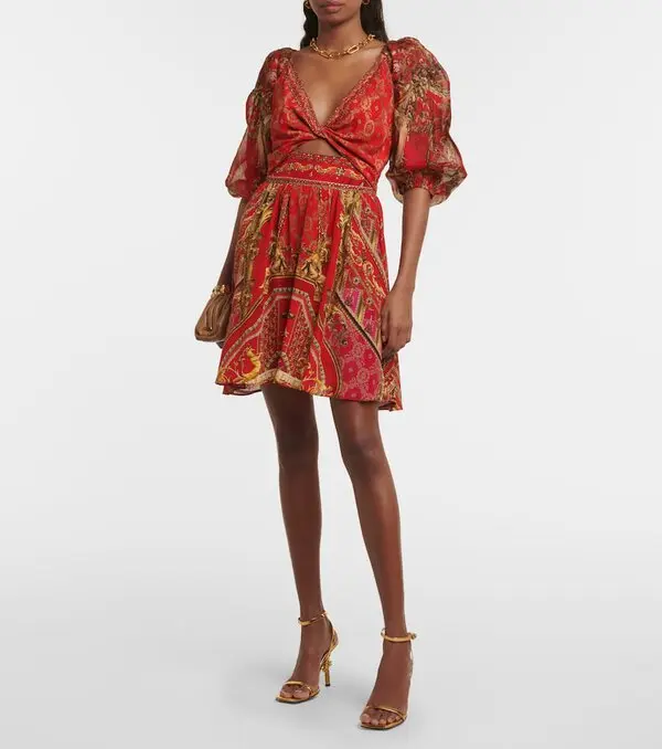 Camilla Printed Minidress