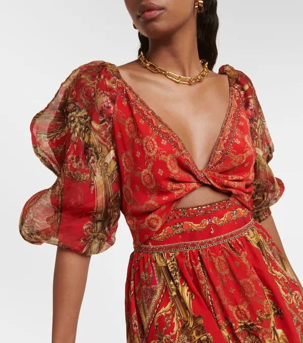 Camilla Printed Minidress