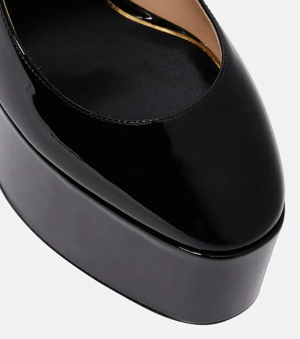 Valentino Garavani Leather Platform Pumps