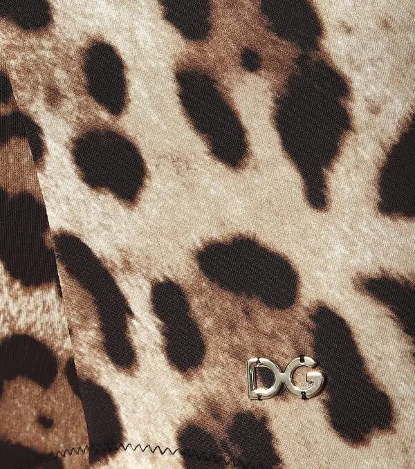 Dolce & Gabbana Leopard-print Bikini Bottom