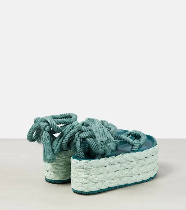 Isabel Marant Étoile Elif Platform Espadrille Sandals