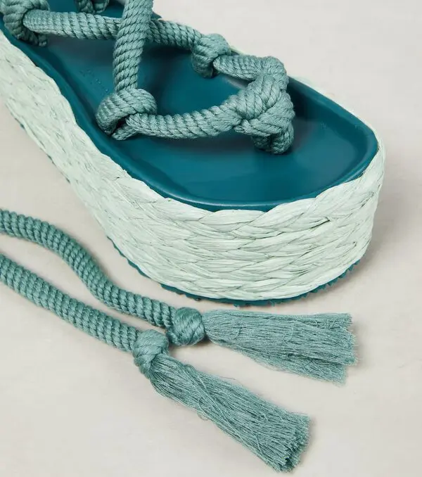 Isabel Marant Étoile Elif Platform Espadrille Sandals