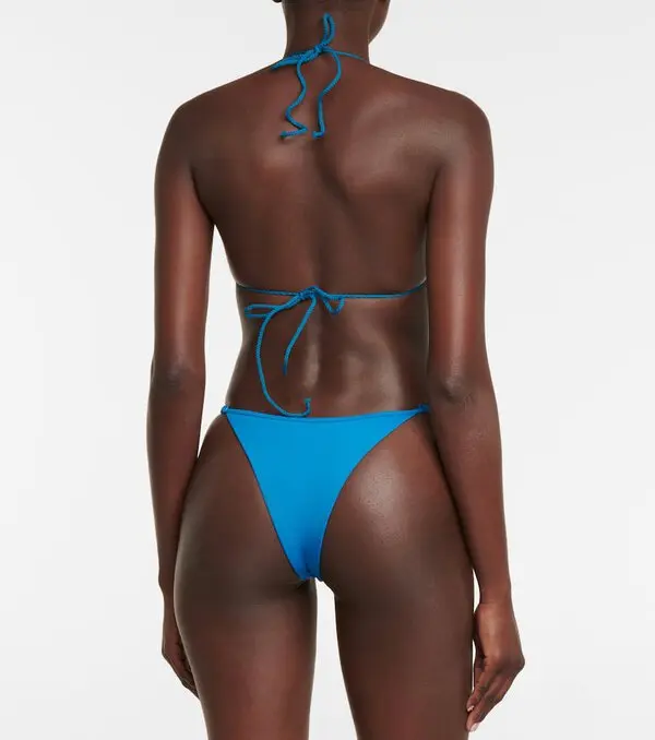 TROPIC OF C Praia Crochet Bikini Top