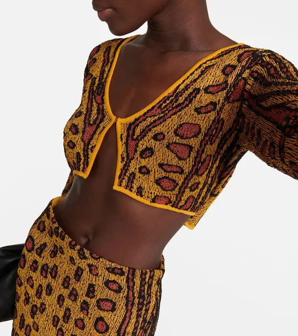 Altuzarra Damisi Cropped Cardigan