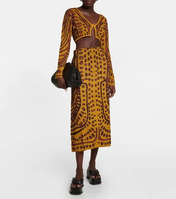 Altuzarra Damisi Cropped Cardigan