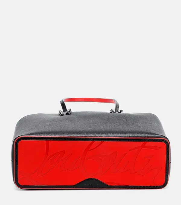 CHRISTIAN LOUBOUTIN Cabata Small Leather Tote - Black