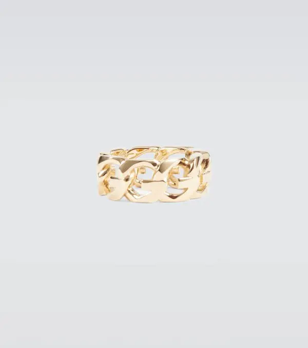 Givenchy G Chain Ring - Silver