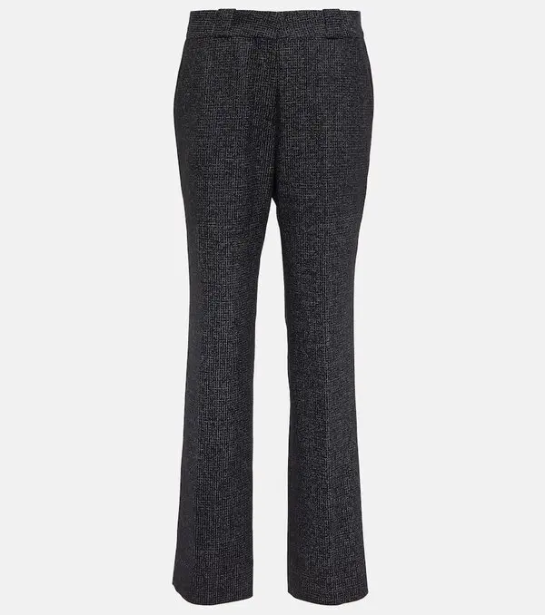 BLAZÉ MILANO Percheron High-rise Wool-blend Pants