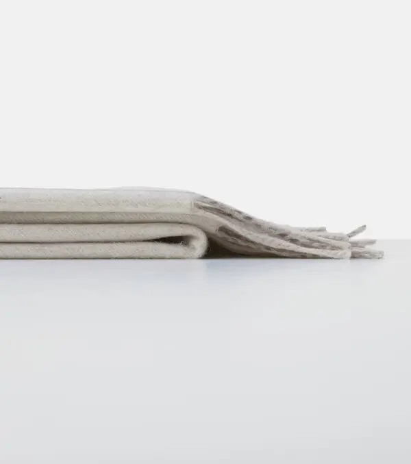 Loro Piana Pinstriped Cashmere Throw