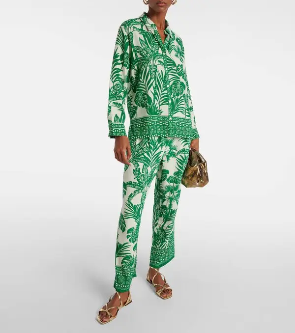 Velvet By Graham & Spencer Iris High-rise Straight Pants