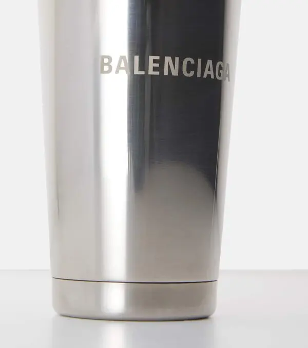 Balenciaga Logo Stainless Steel Travel Cup