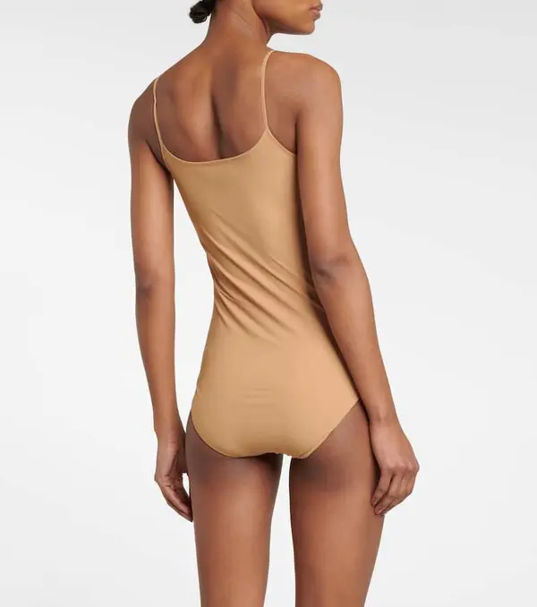 JIL SANDER Jersey Bodysuit - Beige