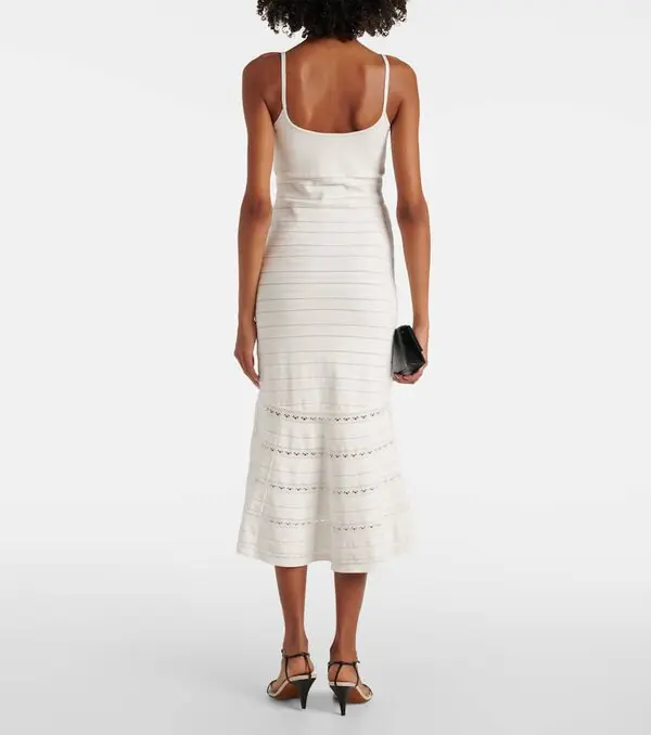 Victoria Beckham Cami Cutout Midi Dress