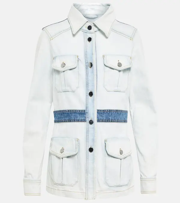 Dorothee Schumacher Denim Patchwork Jacket
