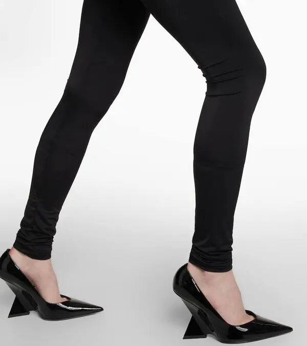 Attico Ruby Halterneck High-rise Slim Pants