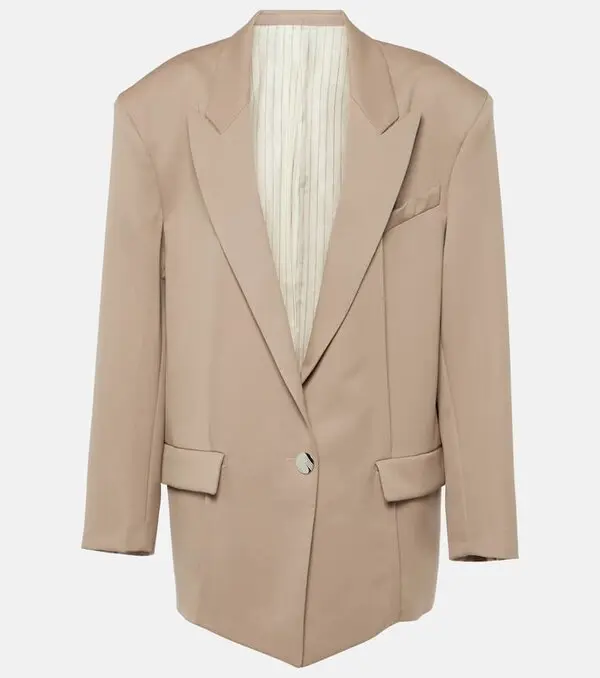 Attico Oversized Wool Blazer