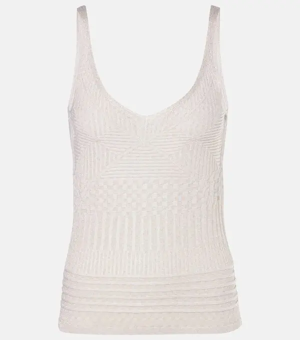 Missoni Metallic Jersey Tank Top